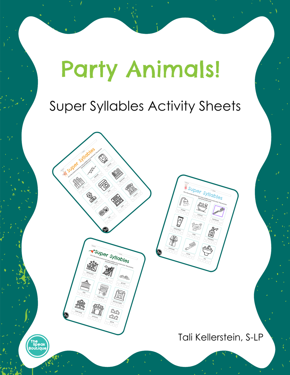 Super Syllables Activity Book – The Speak Boutique